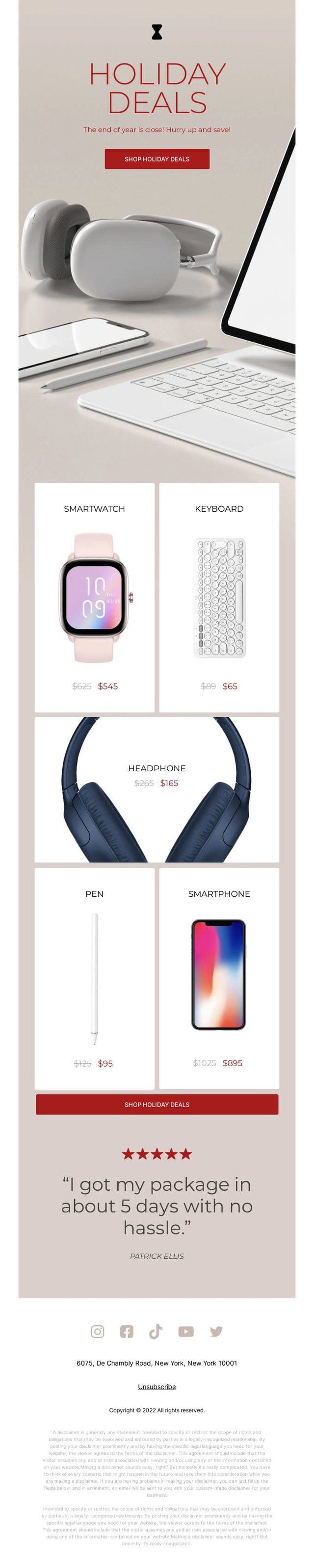 Tabular — Free email template builder to build responsive emails