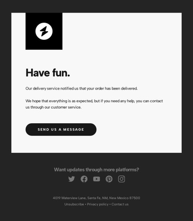 Free HTML email templates