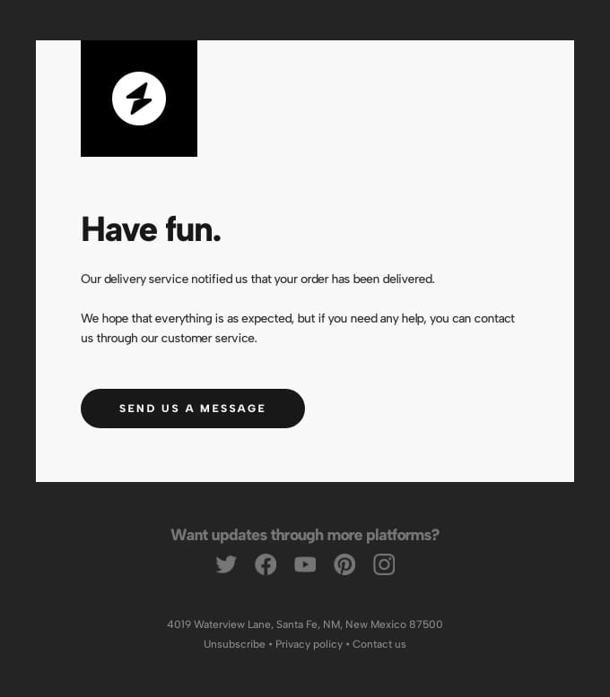 Free HTML email templates